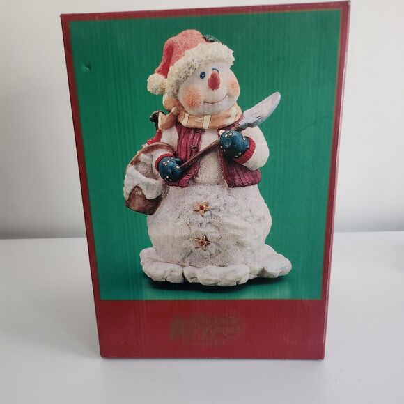 Cracker Barrel | Holiday | Cracker Barrel Snowman Statue Figure Music ...